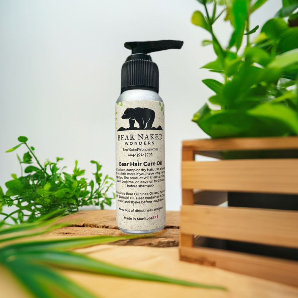 Bear Hair Care Oil – Bear Naked Wonders