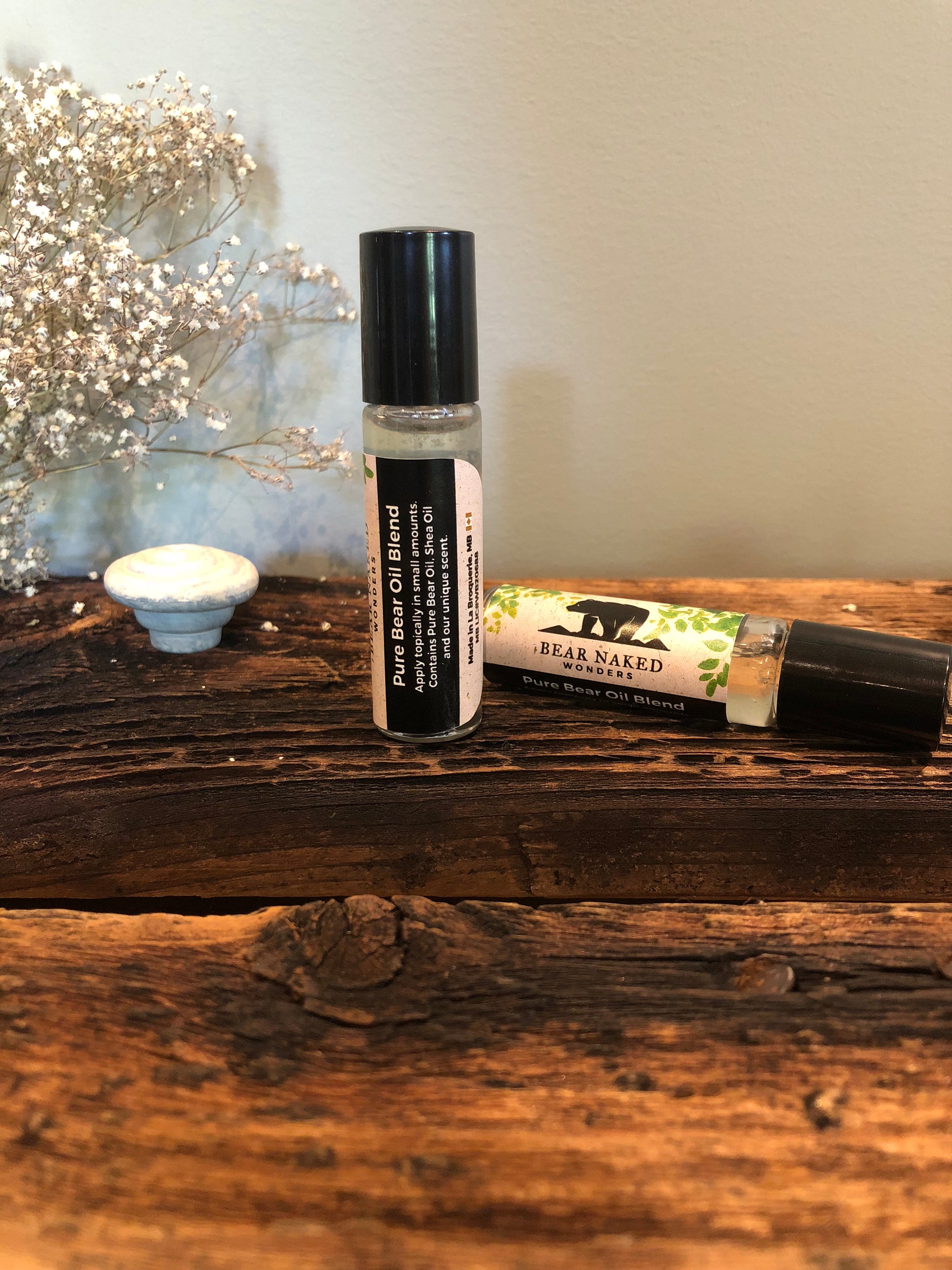 Pure Bear Oil Blend Travel Size – Bear Naked Wonders